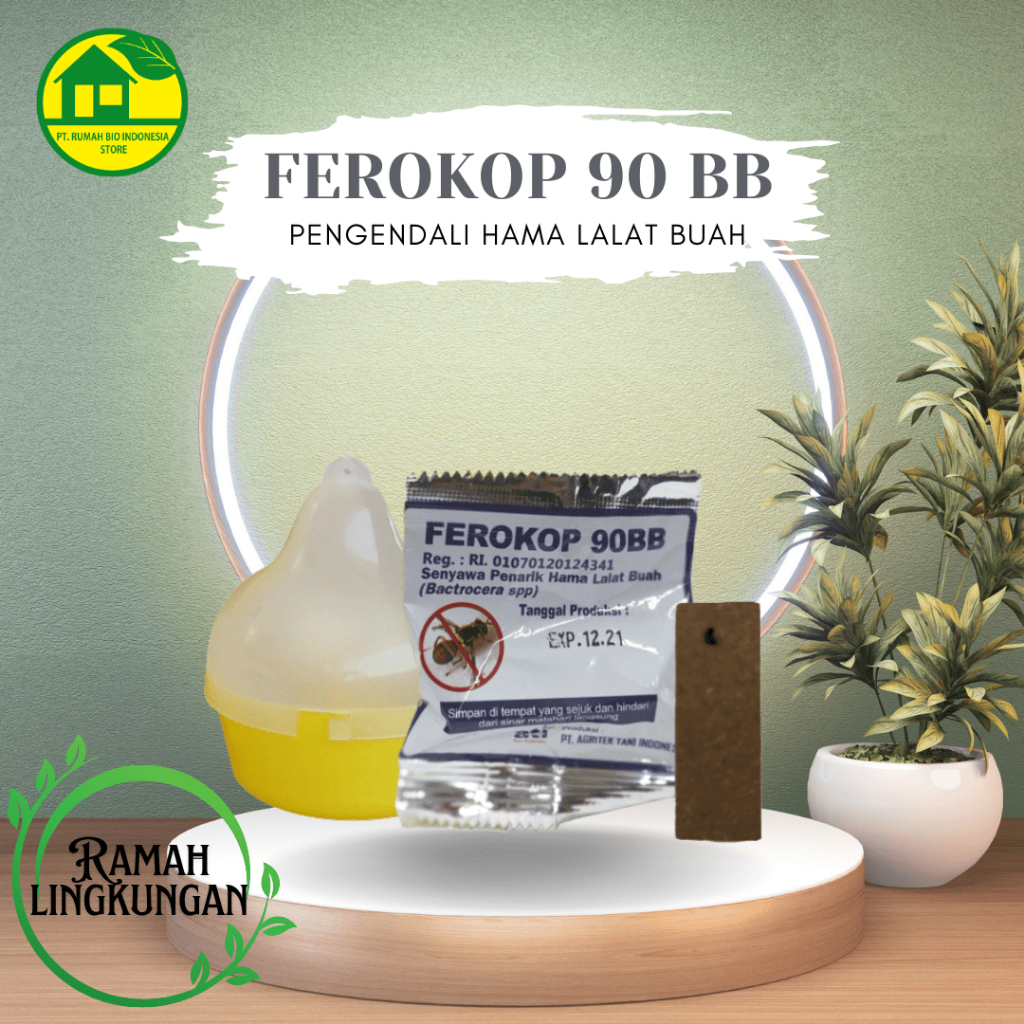 Jual Perangkap dan Atraktan FEROKOP SET Hama Lalat Buah | Shopee Indonesia