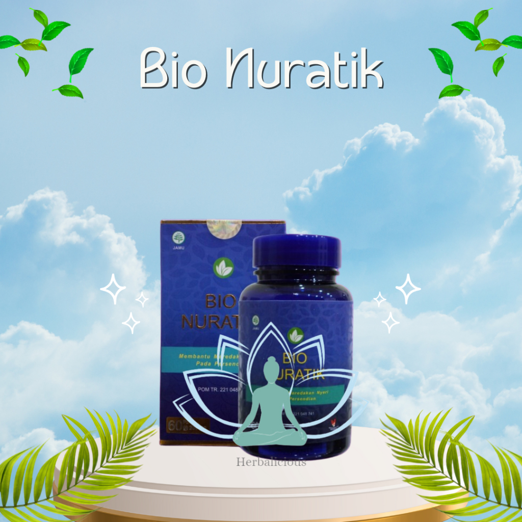 Jual Obat Herbal Rematik Asam Urat Bio Nuratik Kapsul isi 60 | Shopee ...