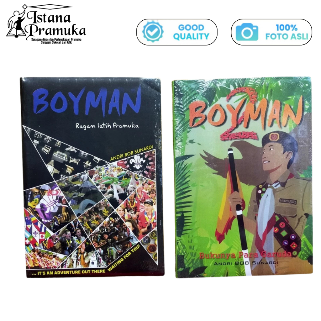 Jual Buku Boyman Pramuka Ragam Latih Pramuka - Istana Pramuka Gelora | Shopee Indonesia