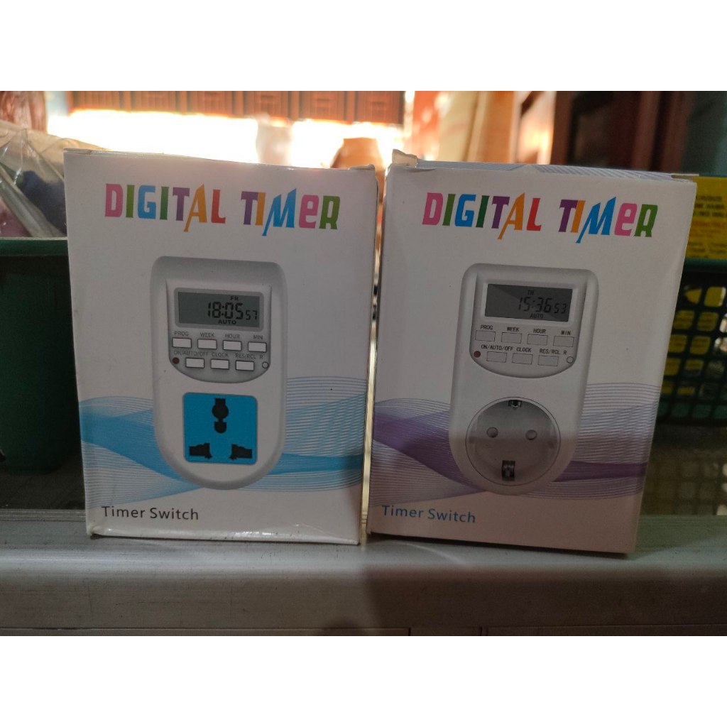 Jual Stop Kontak Timer Digital Analog Timer Colok Stop Kontak Colok ...