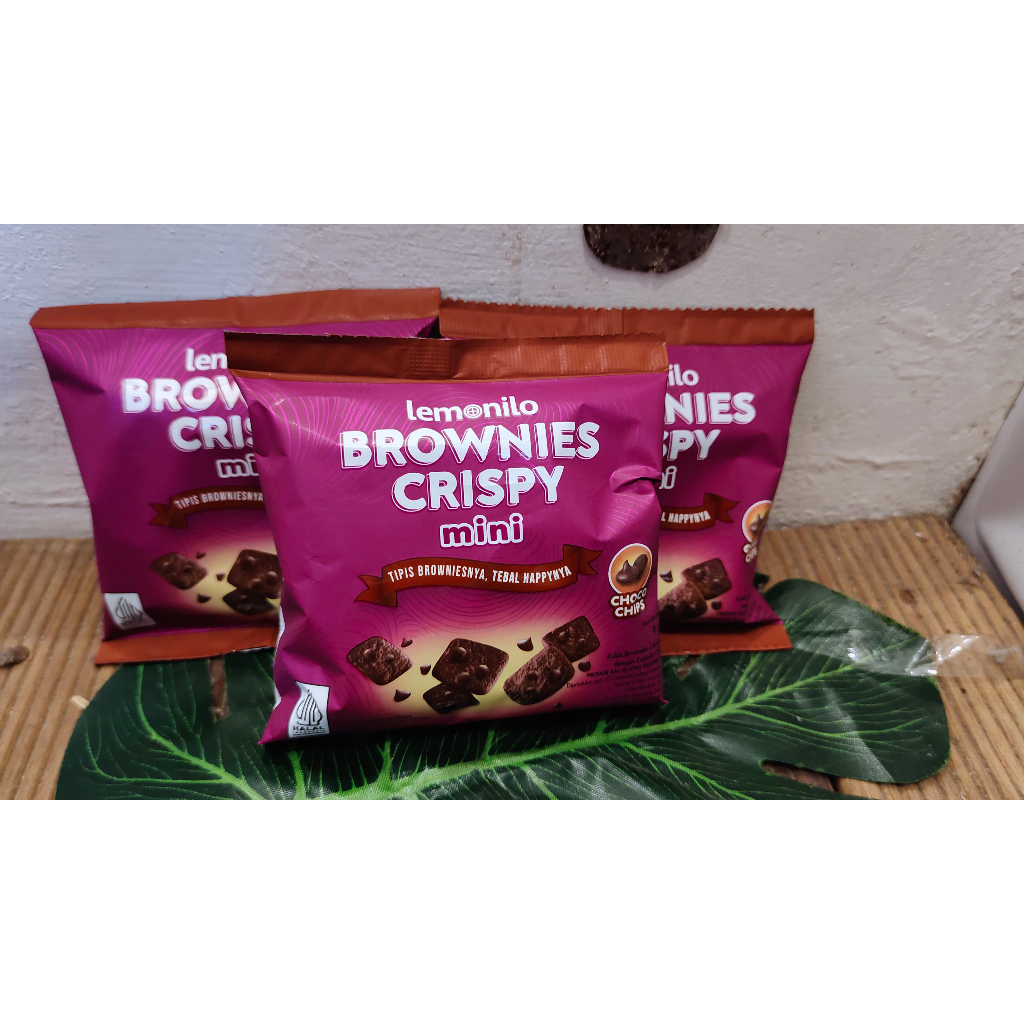Jual TERMURAH / LEMONILO BROWNIES CRISPY 9 GRAM | Shopee Indonesia
