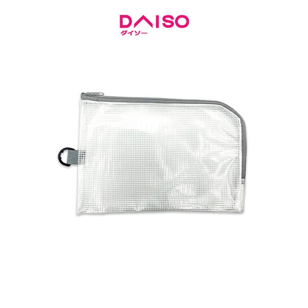 Jual Daiso Vinyl Mesh Case A5 L Shape Fastener | Shopee Indonesia