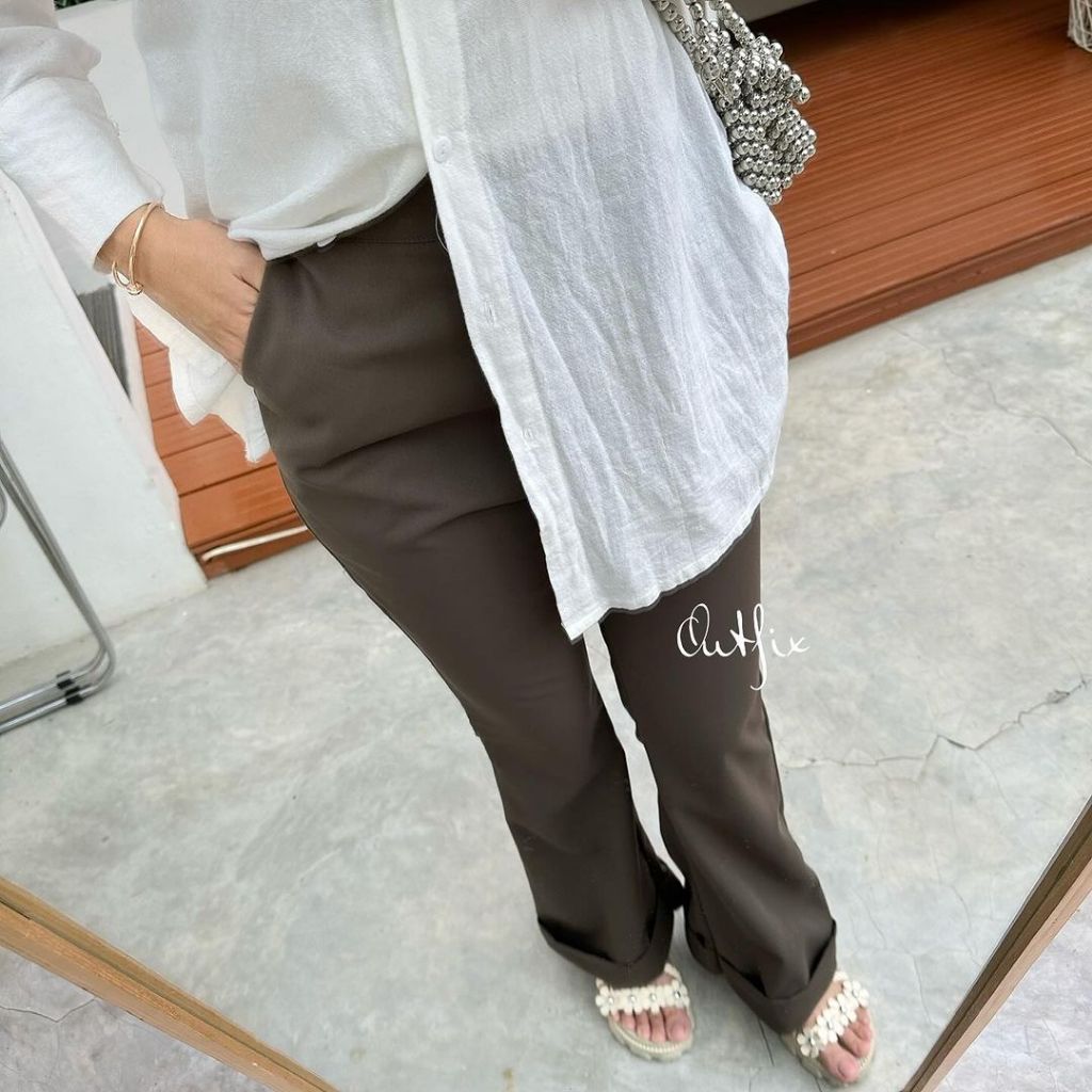 Jual Twilly Cutbray Pants by Outfix | Shopee Indonesia