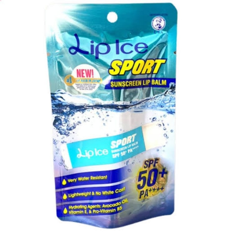 Jual Lip Ice Sport Sunscreen Lip Balm SPF 50+ PA++++ Original 100% ...