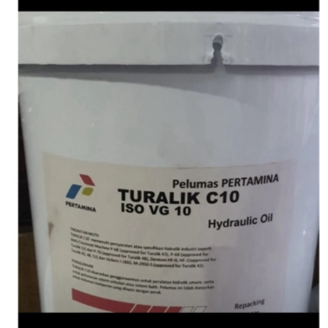 Jual OLI TURALIK C10 iso vg 10 isi 20 liter | Shopee Indonesia