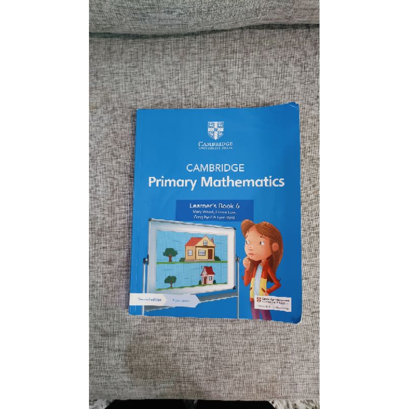 Jual buku Cambridge primary mathematics learner's book 6 preloved original | Shopee Indonesia