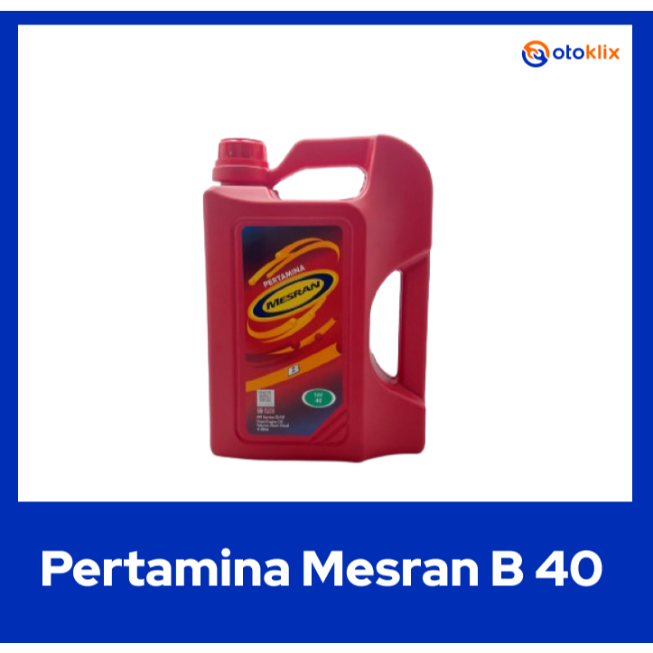 Jual Oli mobil Pertamina Mesran B 40 (4 Liter) | Shopee Indonesia