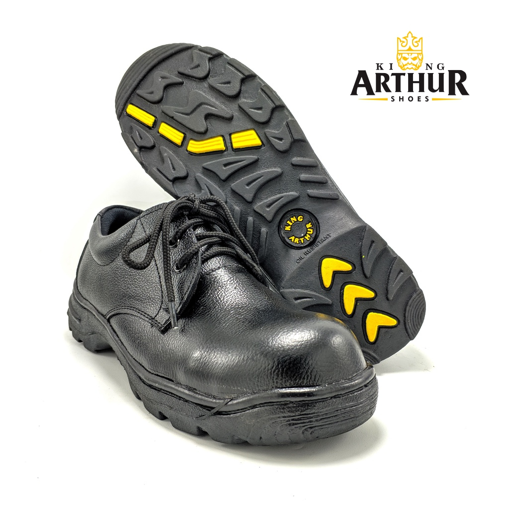 Jual KING ARTHUR - (KA 300) Sepatu Safety Boots Tali Pendek Kulit Asli ...