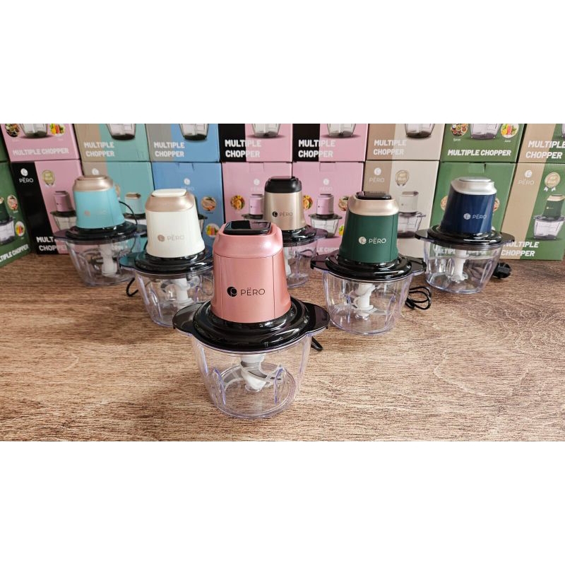 Jual Pero Food Processor Chopper 1.5L 200W / Blender Penggiling Daging ...