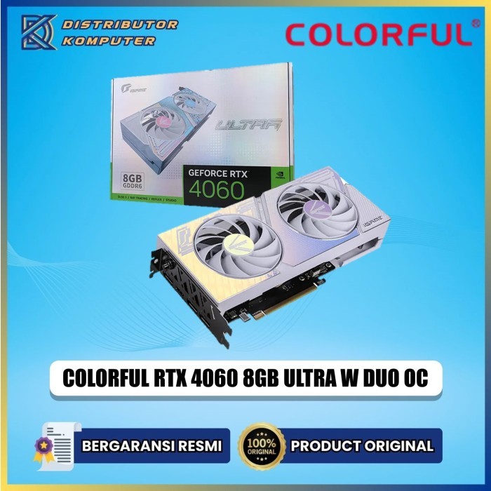 Jual Colorful VGA iGame GEFORCE RTX 4060 8GB ULTRA W DUO OC | Shopee ...