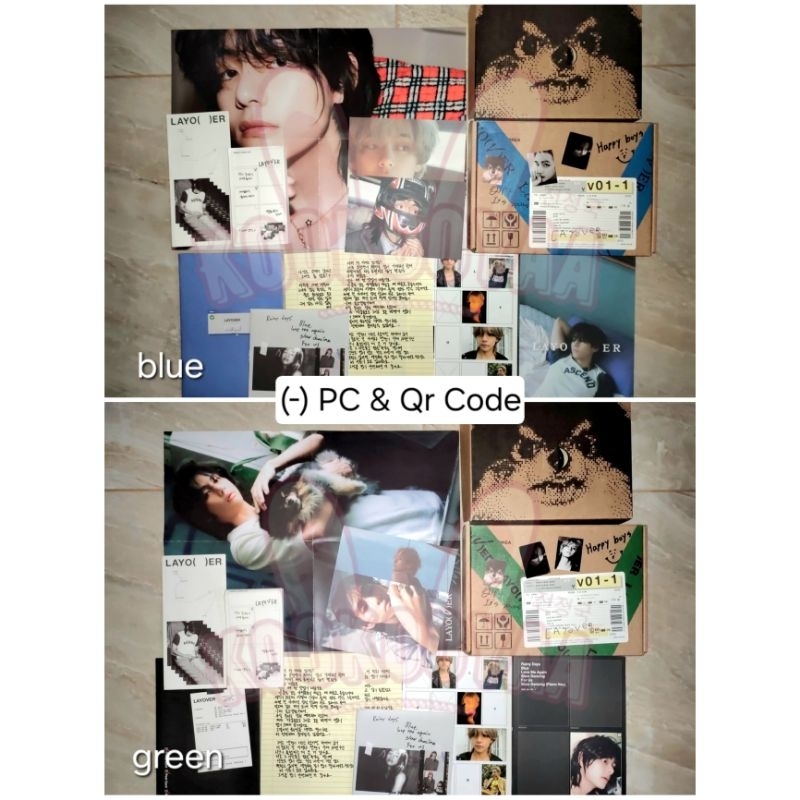 Jual (READY) UNSEALED OFFICIAL ALBUM LAYOVER V BTS / ALBUM LAYOVER V ...