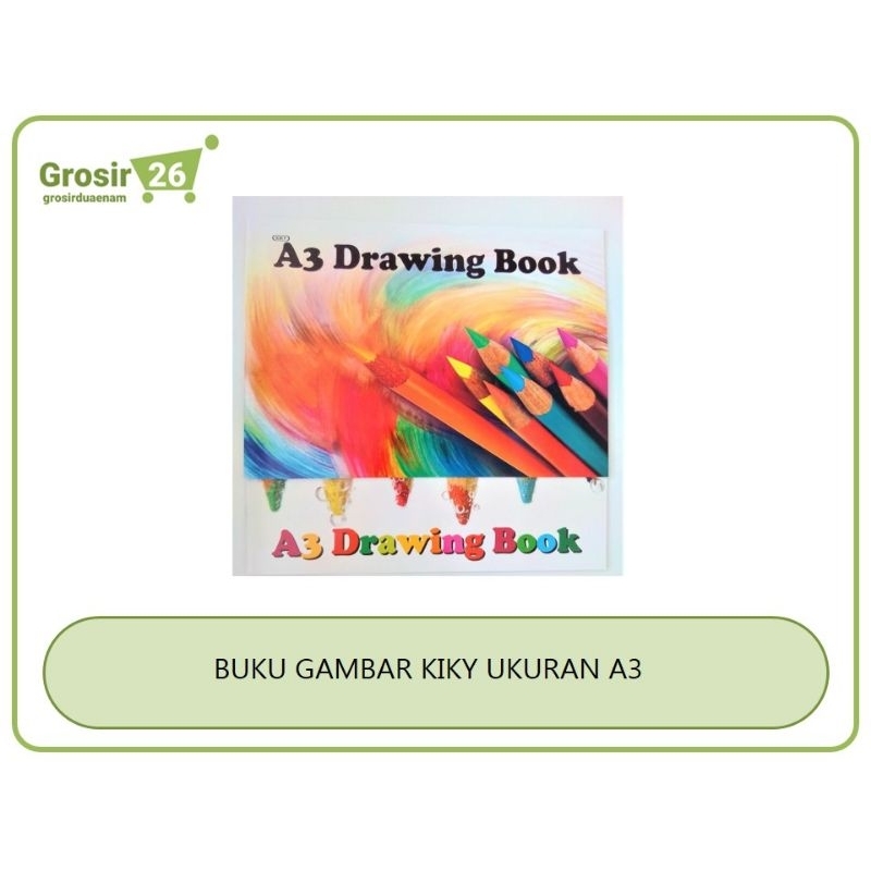 Jual (3 pcs) buku gambar / drawing book tebal ukuran a4 | a3 | Shopee ...