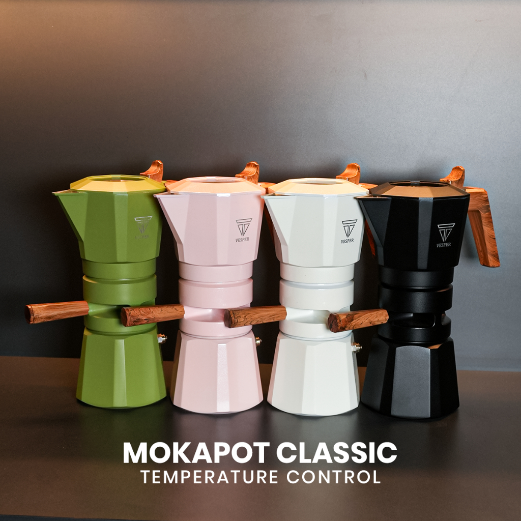 Jual Vesper the legend of mokapot classic italian coffee maker 4cup ...