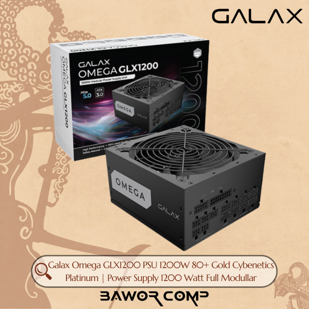 Jual Galax Omega GLX1200 PSU 1200W 80+ Gold Cybenetics Platinum | Power ...