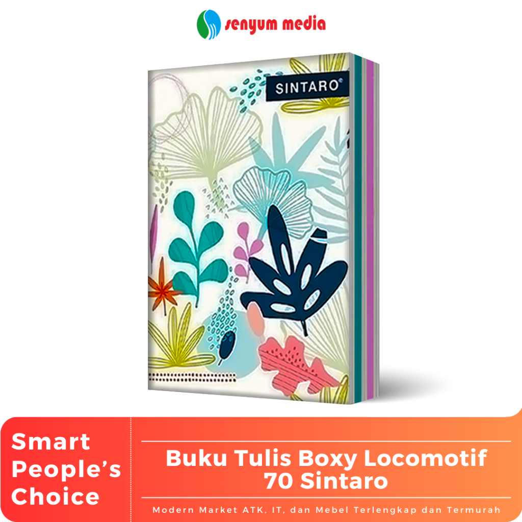 Jual Buku Tulis Boxy SINTARO EKONOMIS Oleh LOCOMOTIF 70 Lembar (1 Pack ...