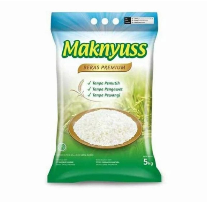 Jual maknyus beras premium 5 kg | Shopee Indonesia
