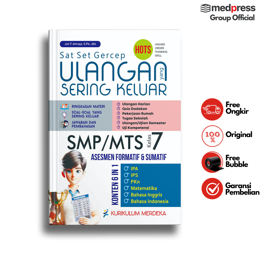 Jual Sat Set Gercep Ulangan yang Sering Keluar Asasmen Formatif Sumatif ...