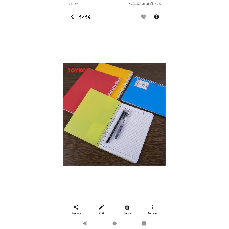 Jual notebook a5 nb | Shopee Indonesia