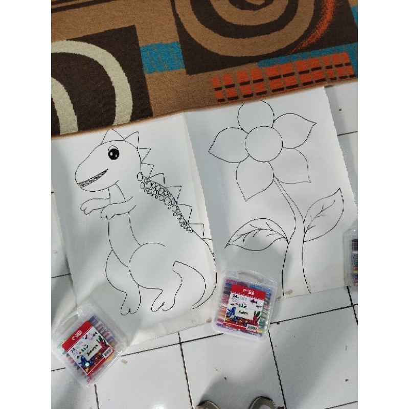 Jual Paket Mewarnai | Shopee Indonesia