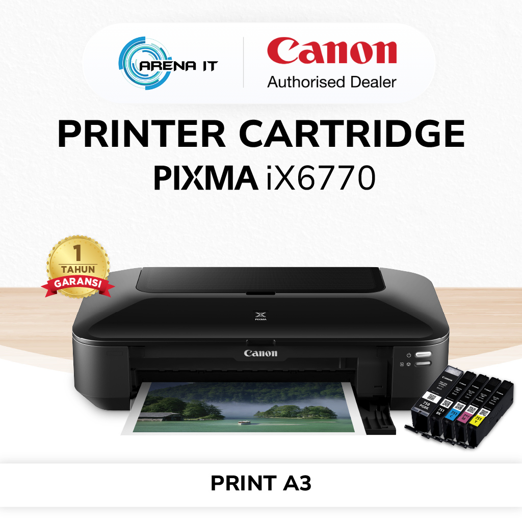 Jual Printer Inkjet CANON PIXMA iX6770 - Print Only - Printer Cartridge ...