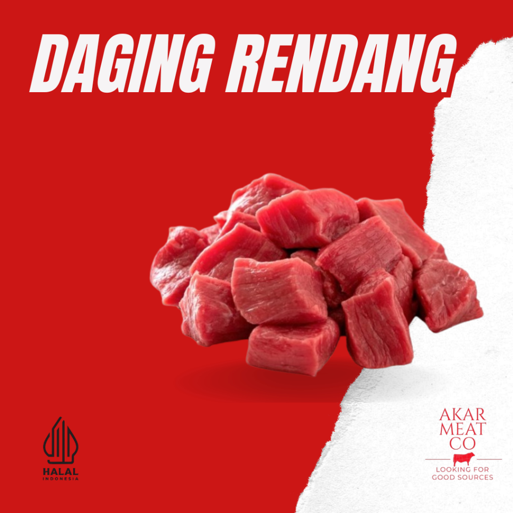 Jual Daging Rendang Premium Beef Daging 1 Kg | Shopee Indonesia