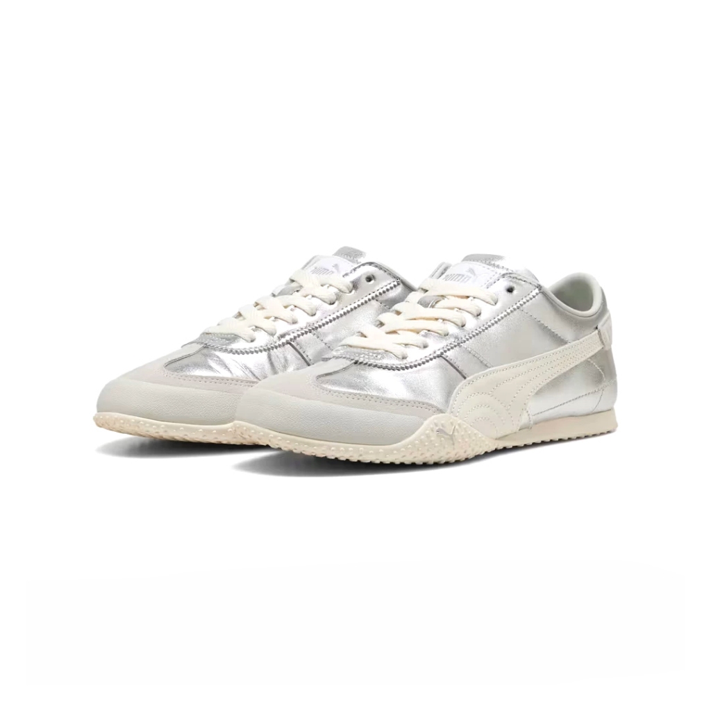 Jual Puma Bella UT Leather Silver | Shopee Indonesia