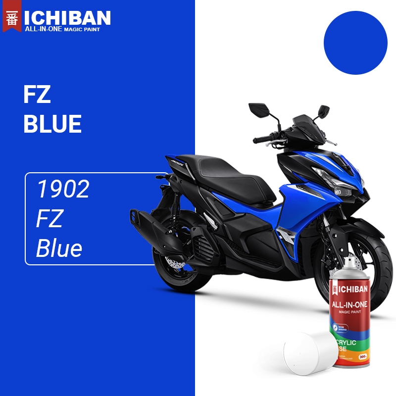 Jual Cat Semprot/ Pilox Biru Stabilo Fluorescent/ Magic Spray/ ichiban ...