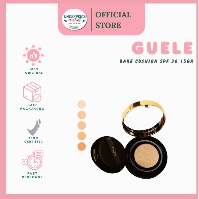 Jual GUELE - Bare Cushion SPF 30 | Shopee Indonesia