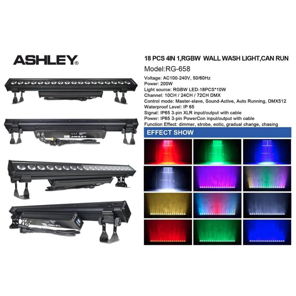Jual LAMPU LED RGBW WALL WASH ASHLEY RG 658 RG658 | Shopee Indonesia