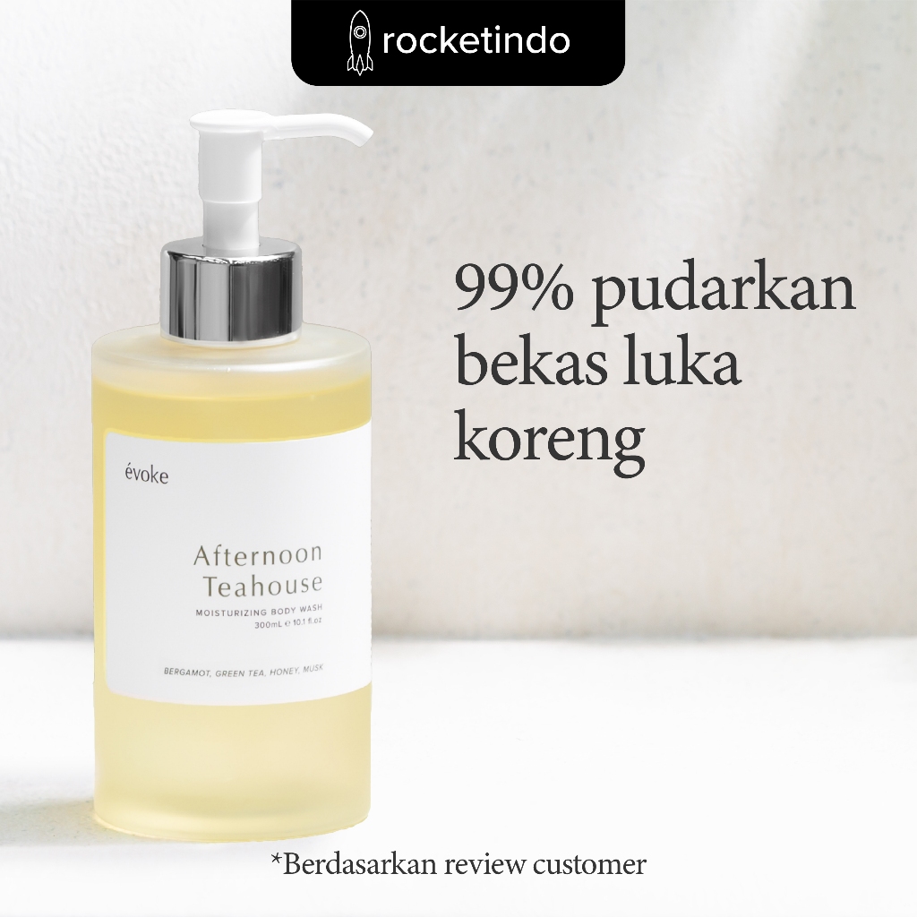 Jual EVOKE Body Wash - Afternoon Teahouse | Sabun Kulit Koreng/Gatal ...