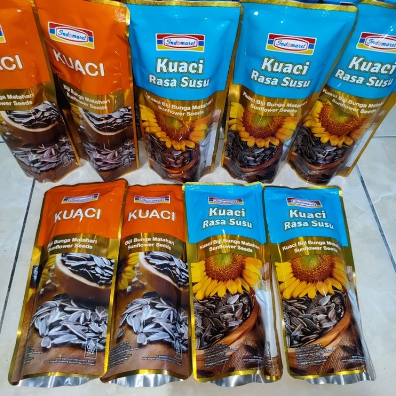 Jual Indomaret Kuaci dan Kuaci Susu80g | Shopee Indonesia