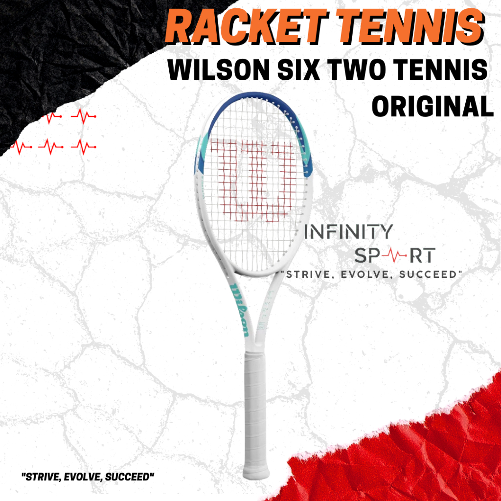 Jual Racket Wilson Six Two Tennis/ Raket Tenis Wilson Six Two ORIGINAL ...