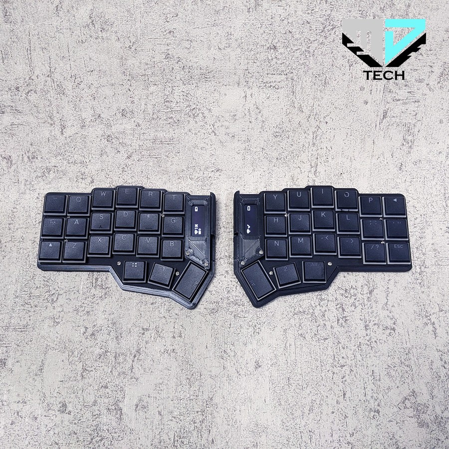 Jual Wireless CRKBD Corne Choc V2 Low Profile Mechanical Keyboard ...