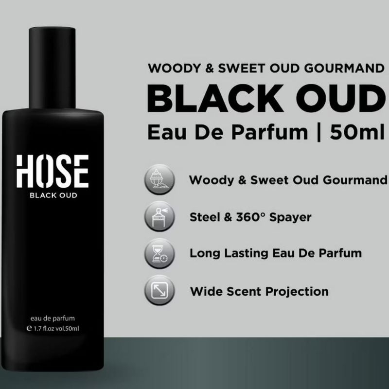 Jual HOSE Black Oud Parfum 50 ml | Shopee Indonesia
