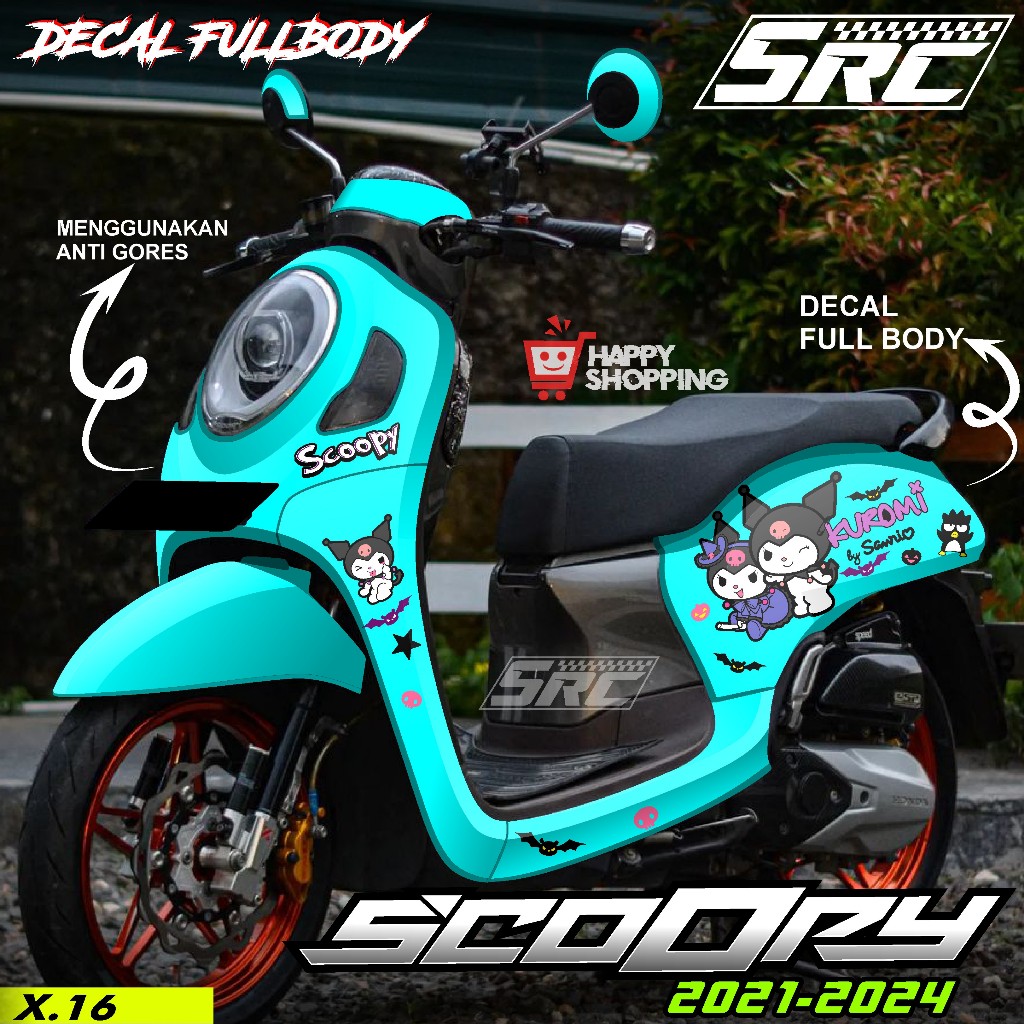 Jual COD Decal Sticker Full Body Honda Scoopy 2020 2021 2022 2023 2024 ...