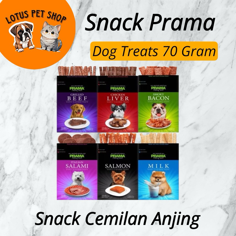 Jual Prama Snack Anjing 70 gram Dog Treats | Shopee Indonesia