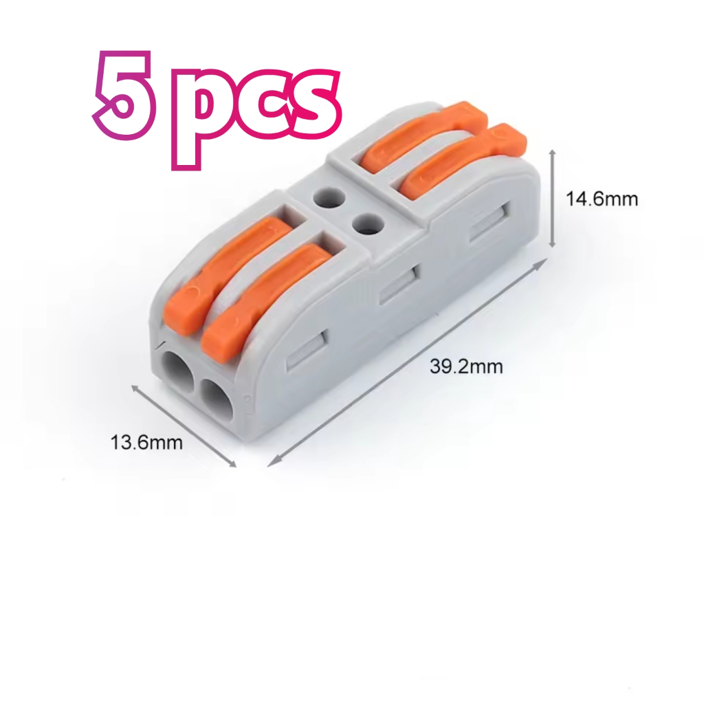 Jual Terminal Block Konektor Sambungan Kabel Listrik PCT-222 | Shopee Indonesia