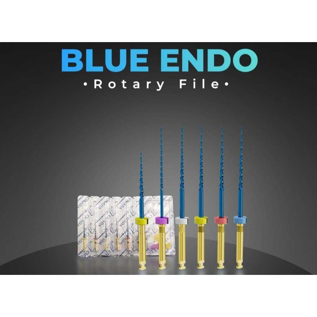 Jual Blue endo rotary file pedo file rotary anak | Shopee Indonesia
