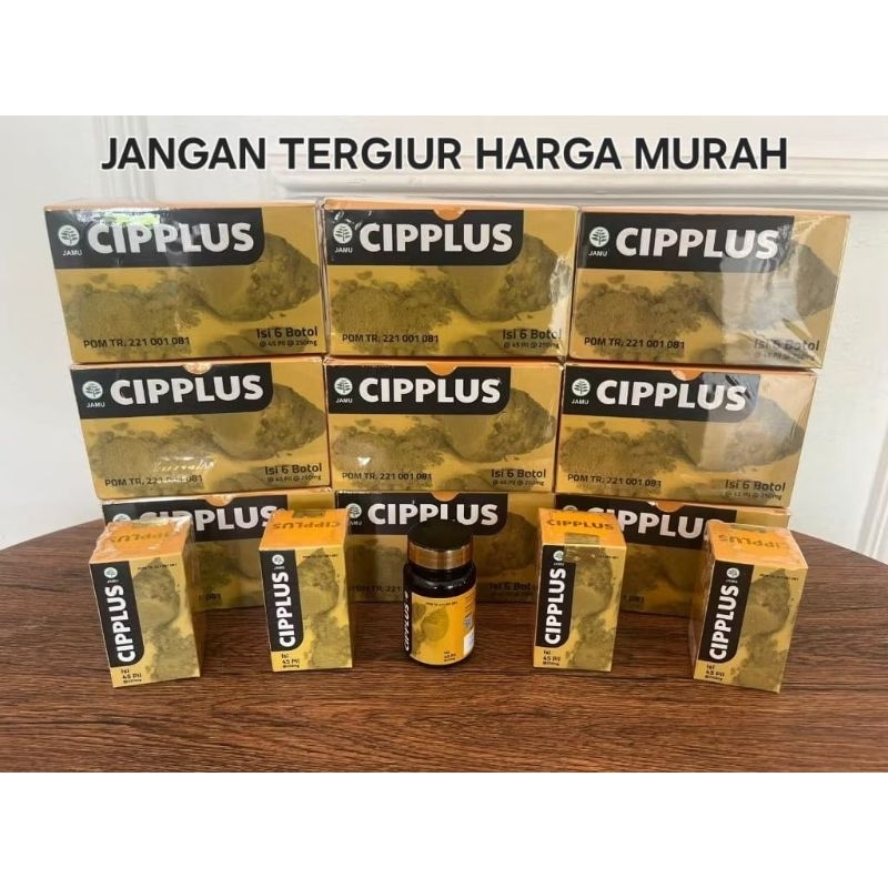 Jual [PAKET 1 BOK ISI 6 BOTOL] Cipplus pil hitam herbal masalah tulang ...
