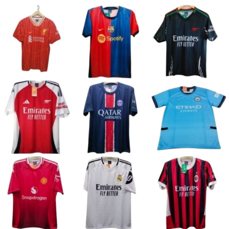 Jual Auri Sport Jersey Klub Eropa Dewasa | Shopee Indonesia