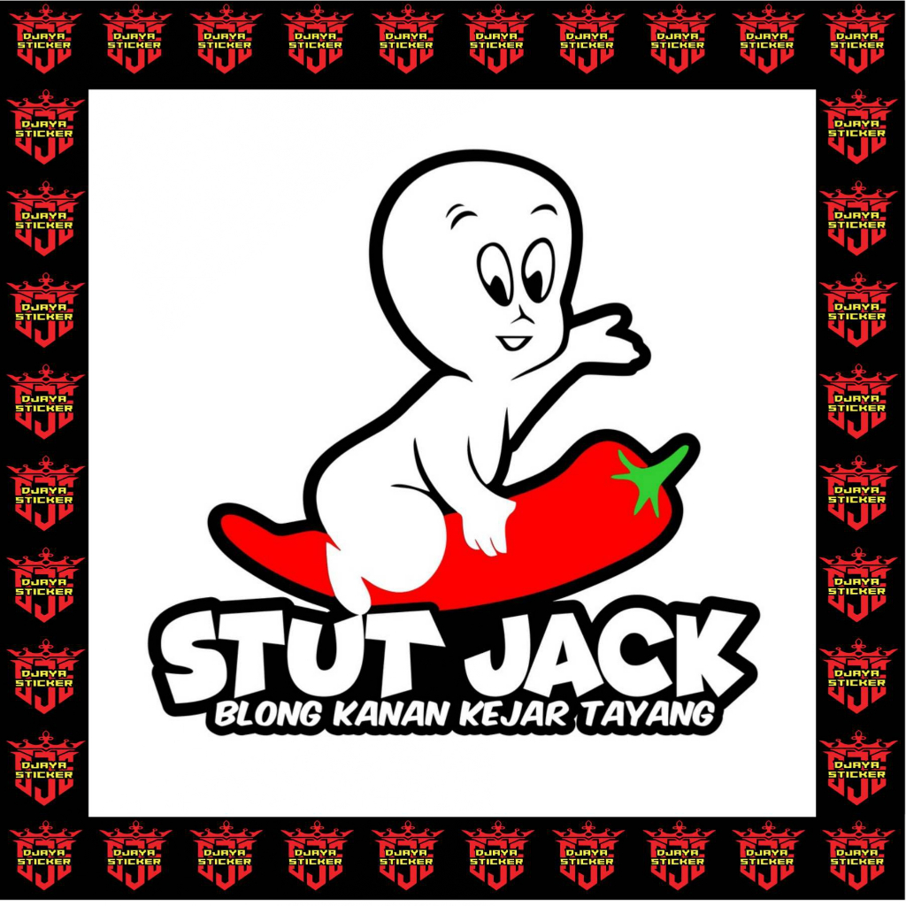 Jual CUTTING STIKER CASPER STUT JACK STICKER VARIASI MOTOR MOBIL PICKUP ...