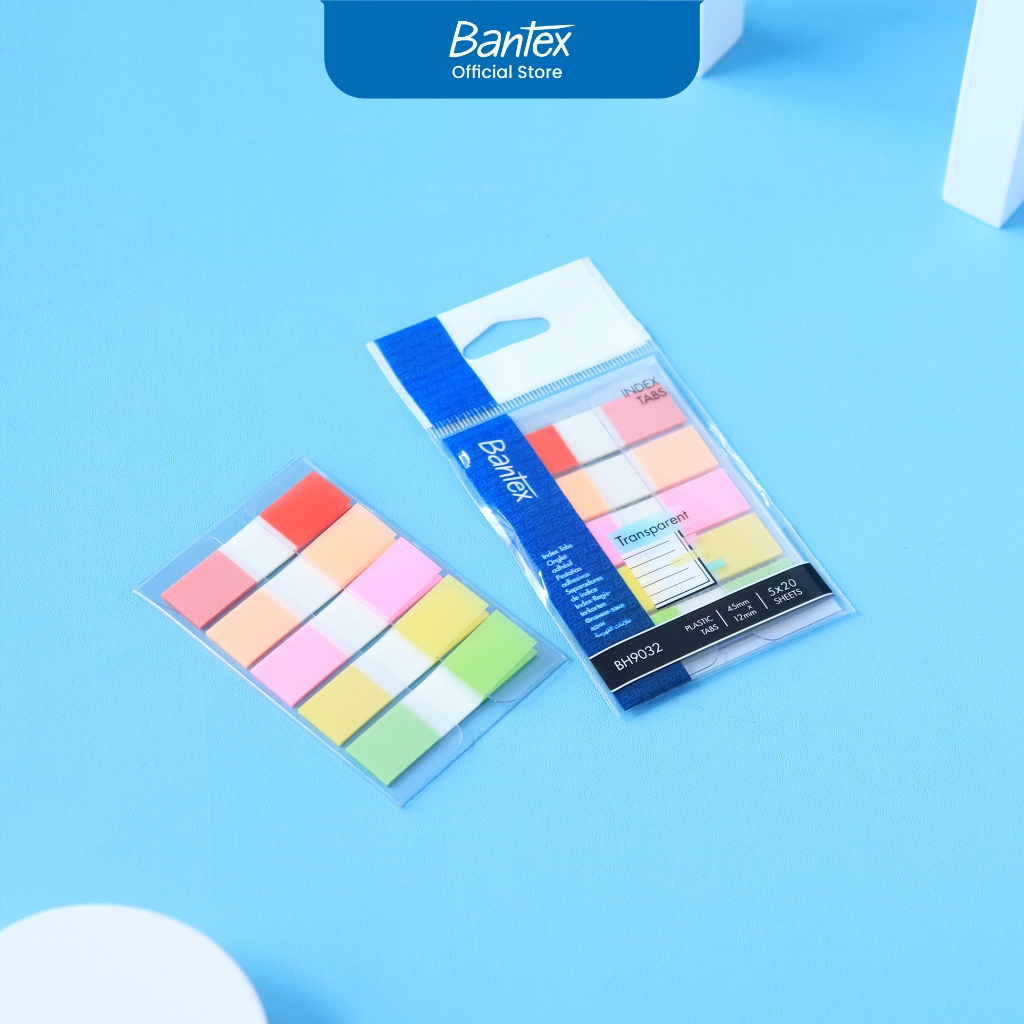 Jual Bantex Index Halaman / Penanda Warna Warni Plastik BH9032 | Shopee ...