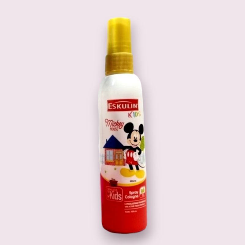 Jual Eskulin Kids Spray Cologne Mickey Mouse 100ml - Parfum Anak Anak ...