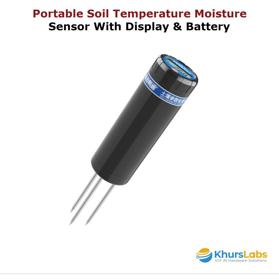 Jual Handheld digital Portable soil Temperature Moisture sensor With ...