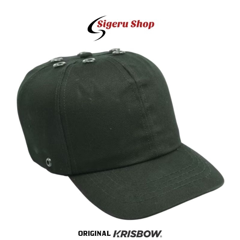 Jual Krisbow Topi Safety Hitam Ukuran L | Shopee Indonesia