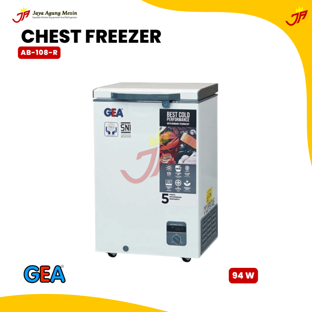 Jual GEA - Chest Freezer BOX 100 Liter Gea/Freezer Box Gea AB 108R / AB ...