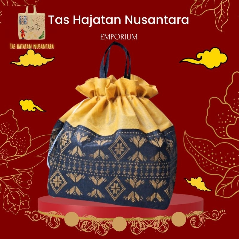 Jual (1 LUSIN) Tas Hajatan Serut Motif Batik - Tas Hajatan Nusantara ...