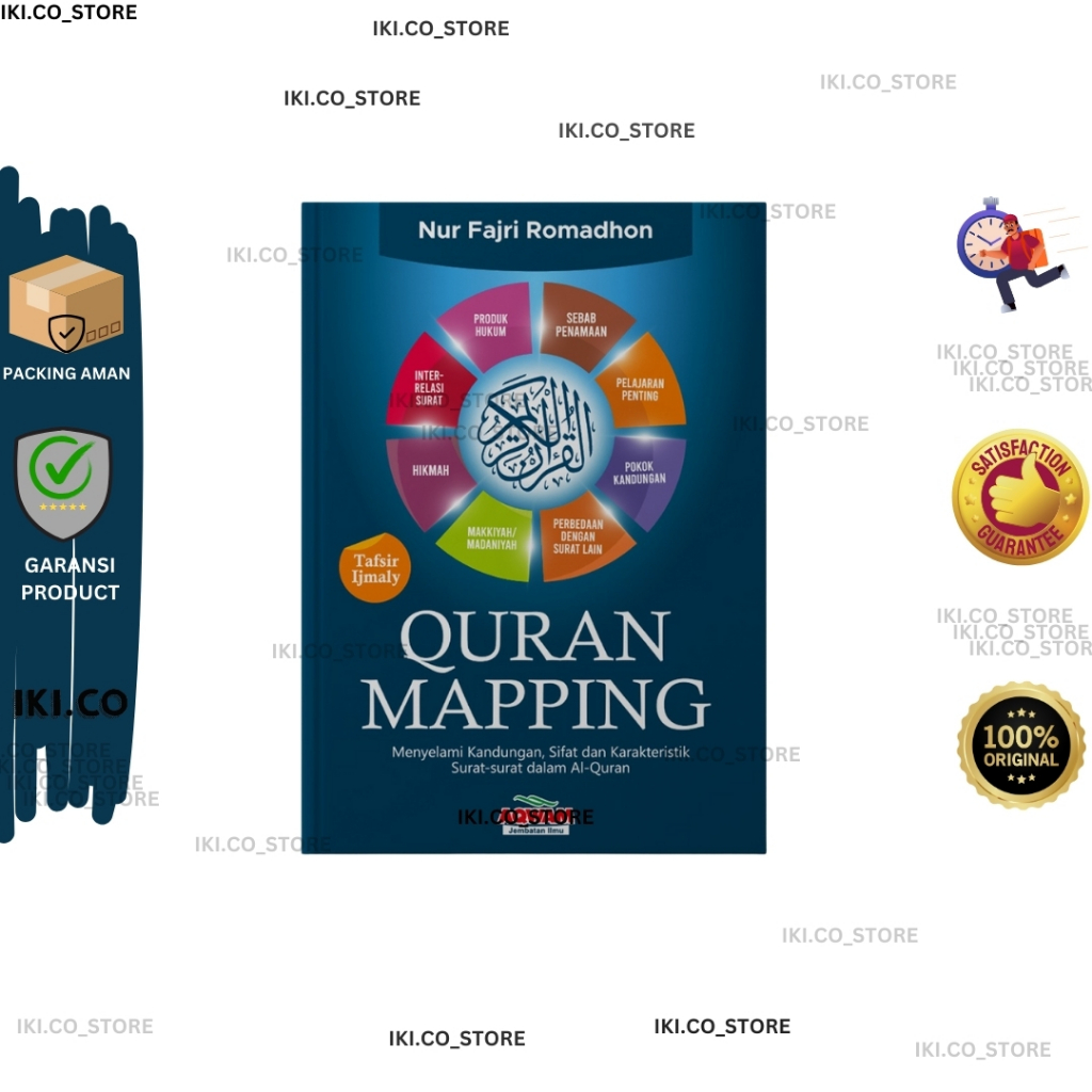 Jual Buku Quran Mapping New (HC) | Menyelami Kandungan, Sifat Dan Karakterisik Surat-Surat Dalam ...