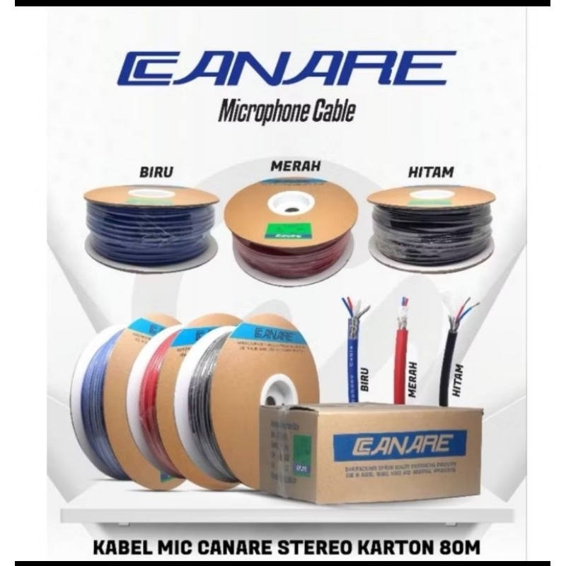 Jual KABEL MIC 80METER L2T-2S microphone cable roll | Shopee Indonesia