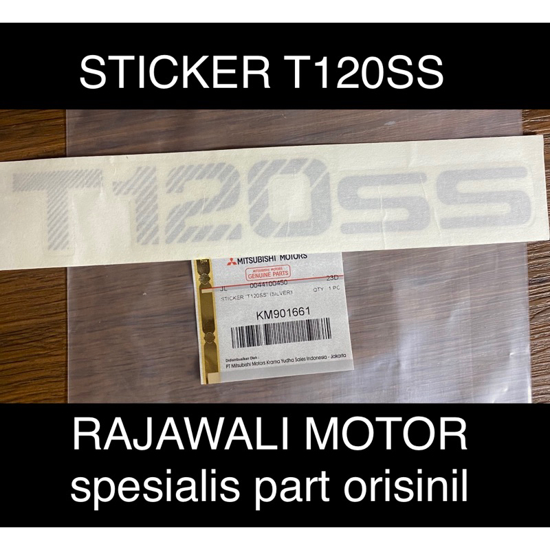 Jual Stiker T120 SS Pick Up Silver Stiker Pintu T 120 SS Original ...